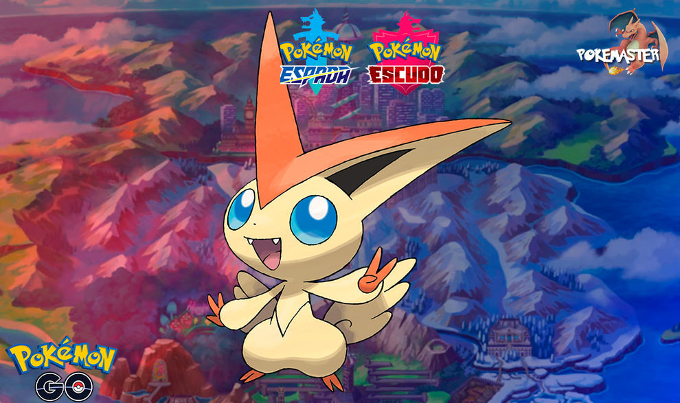 VICTINI CON TU NOMBRE DE ENTRENADOR ESPADA Y ESCUDO – Pokemaster